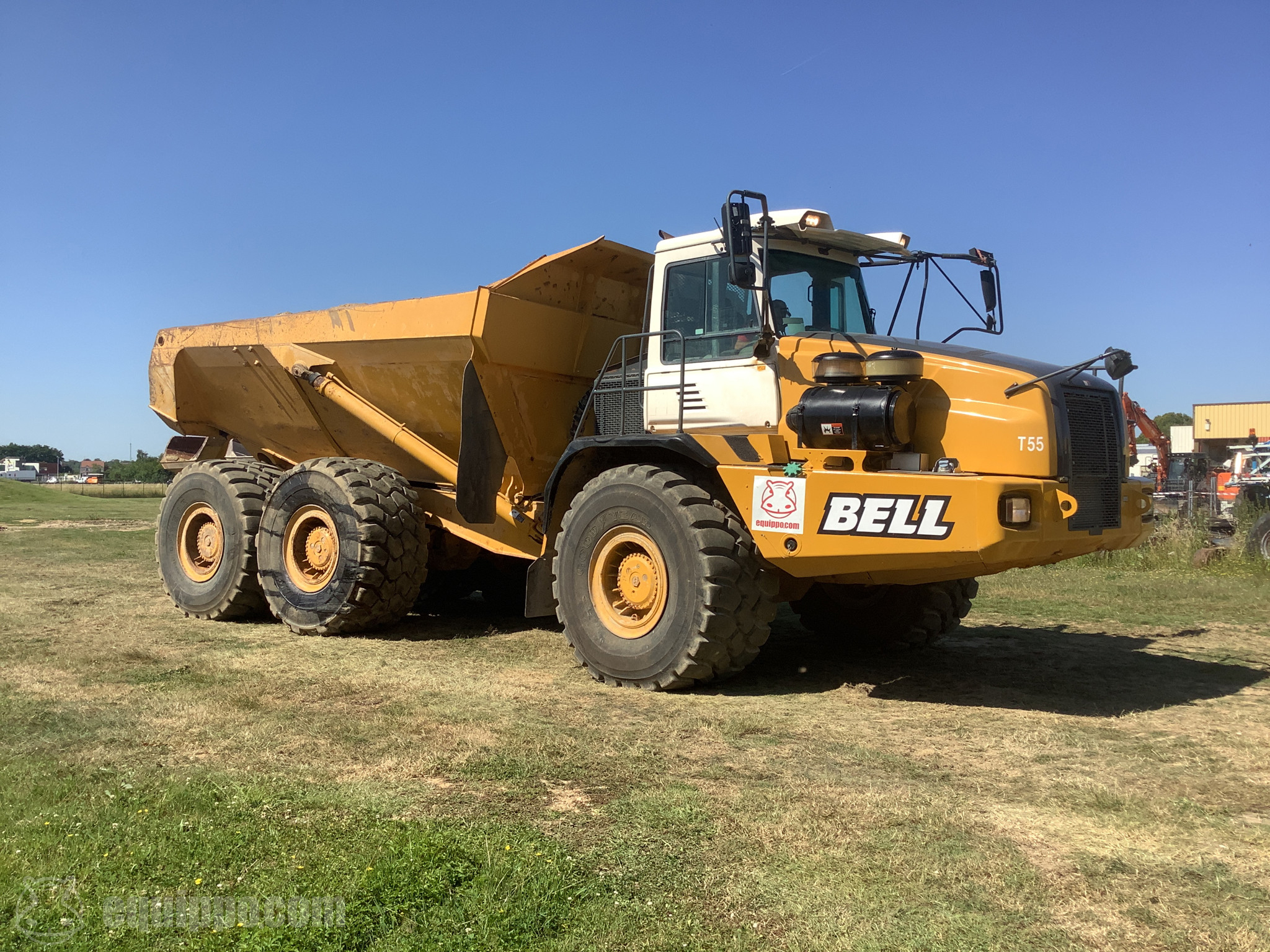 Bell B50D 6x6 SS Used Articulated Dump Truck for Sale | Equippo